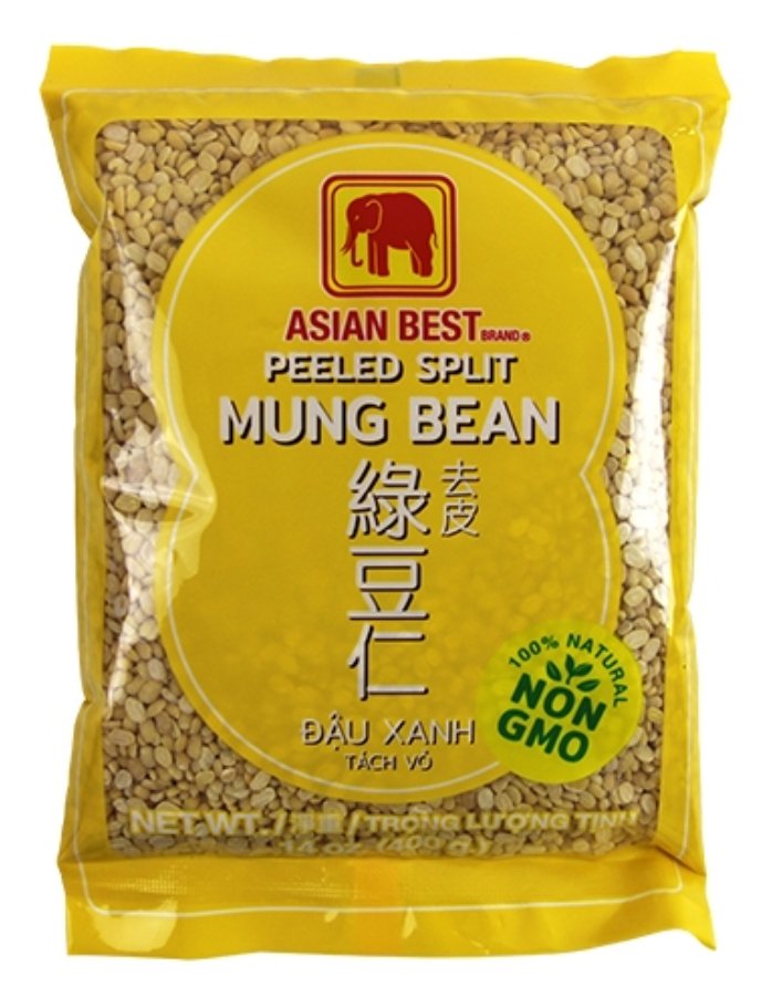 Peeled Split Mung Bean 14 oz (Premium)