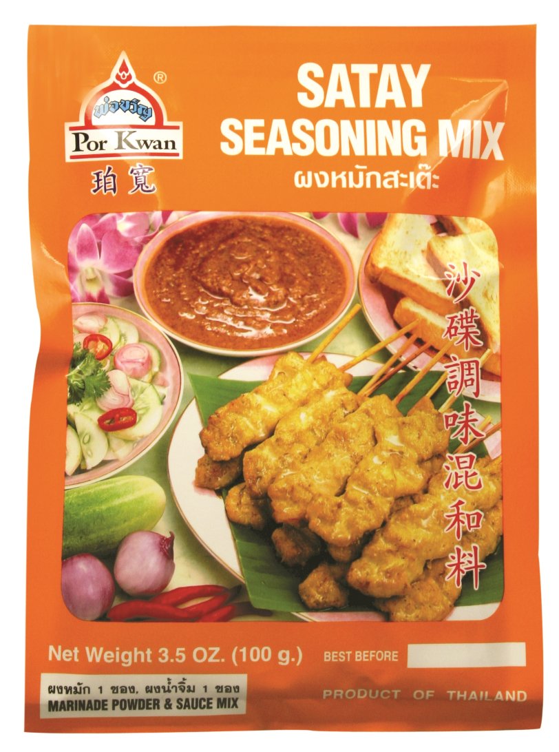 Satay Seasoning Mix (Por Kwan)